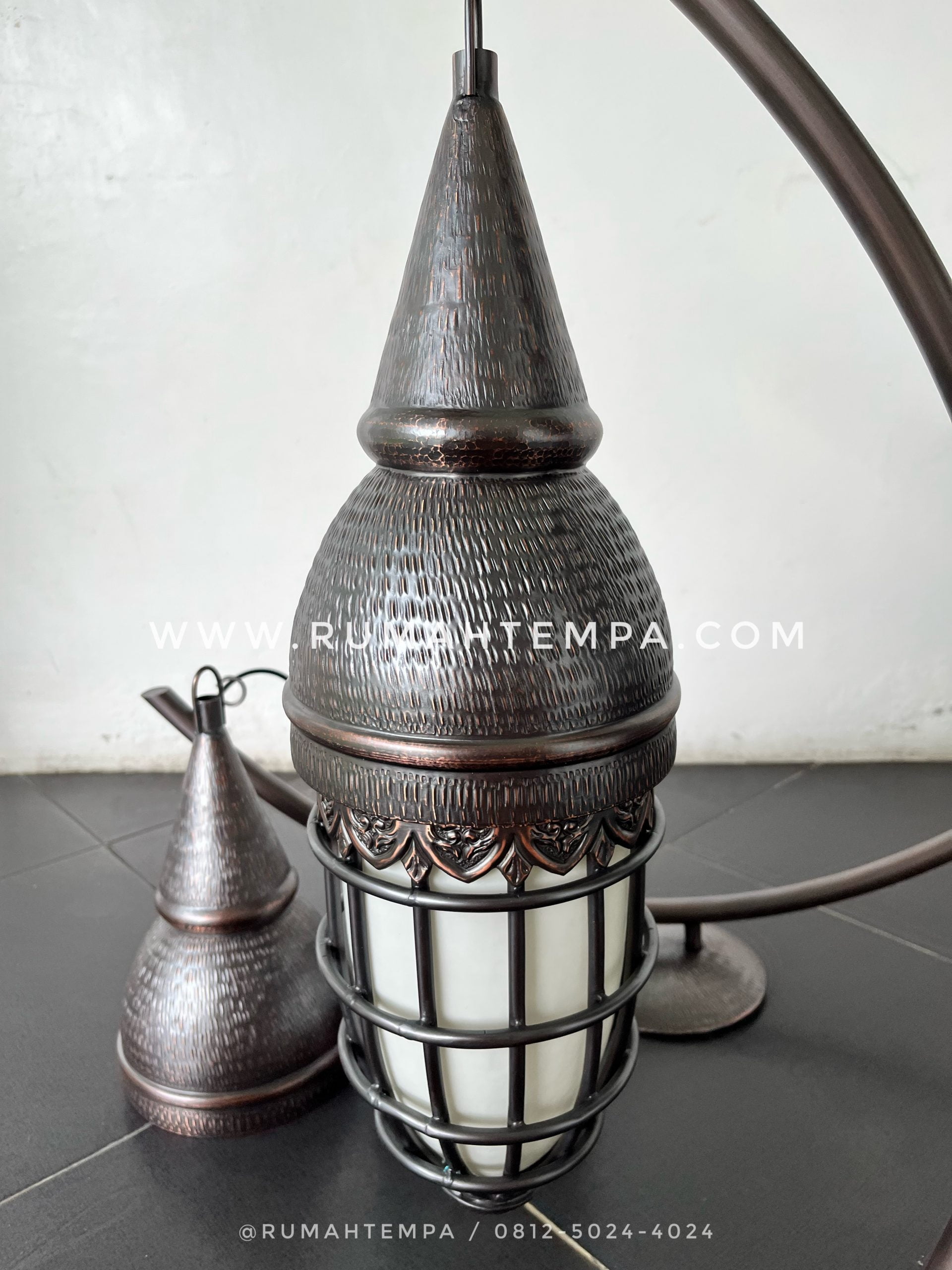 Lampu Dinding Tembaga Custom – Rumah Tempa by Saputra Art