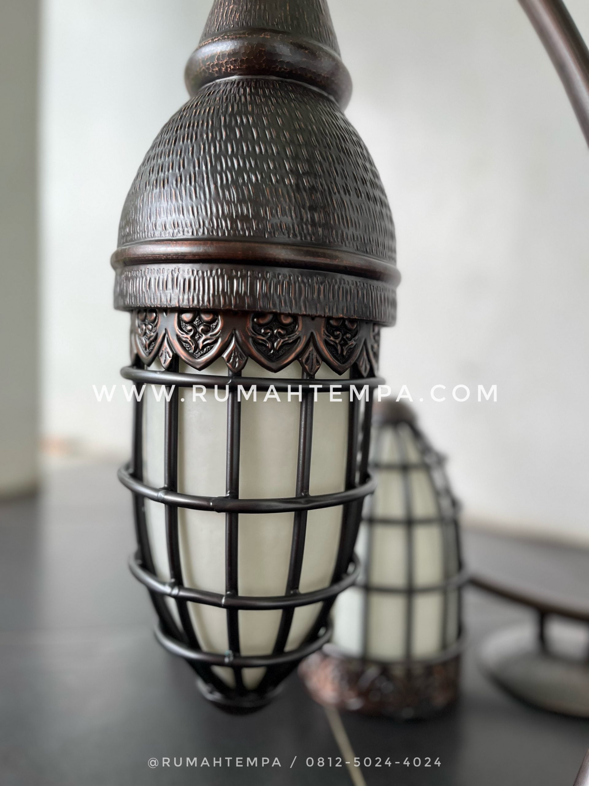 Lampu Dinding Tembaga Custom – Rumah Tempa by Saputra Art