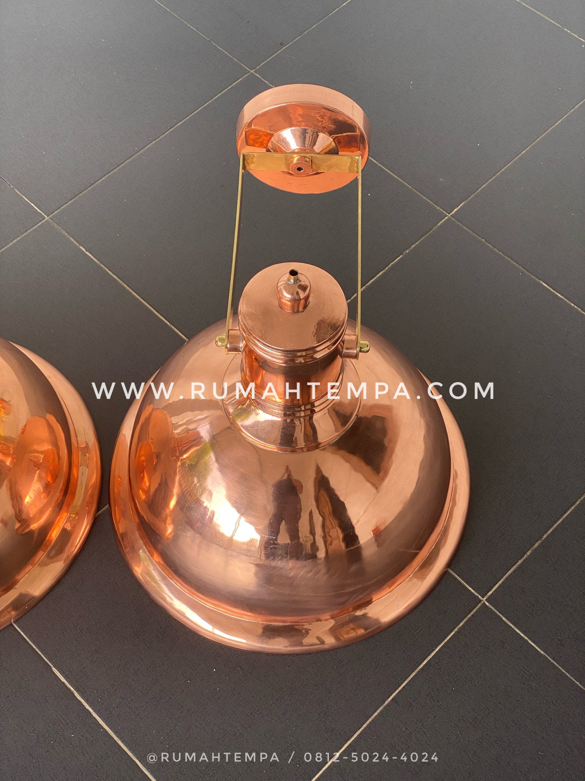 Lampu Dinding Tembaga Minimalis – Rumah Tempa