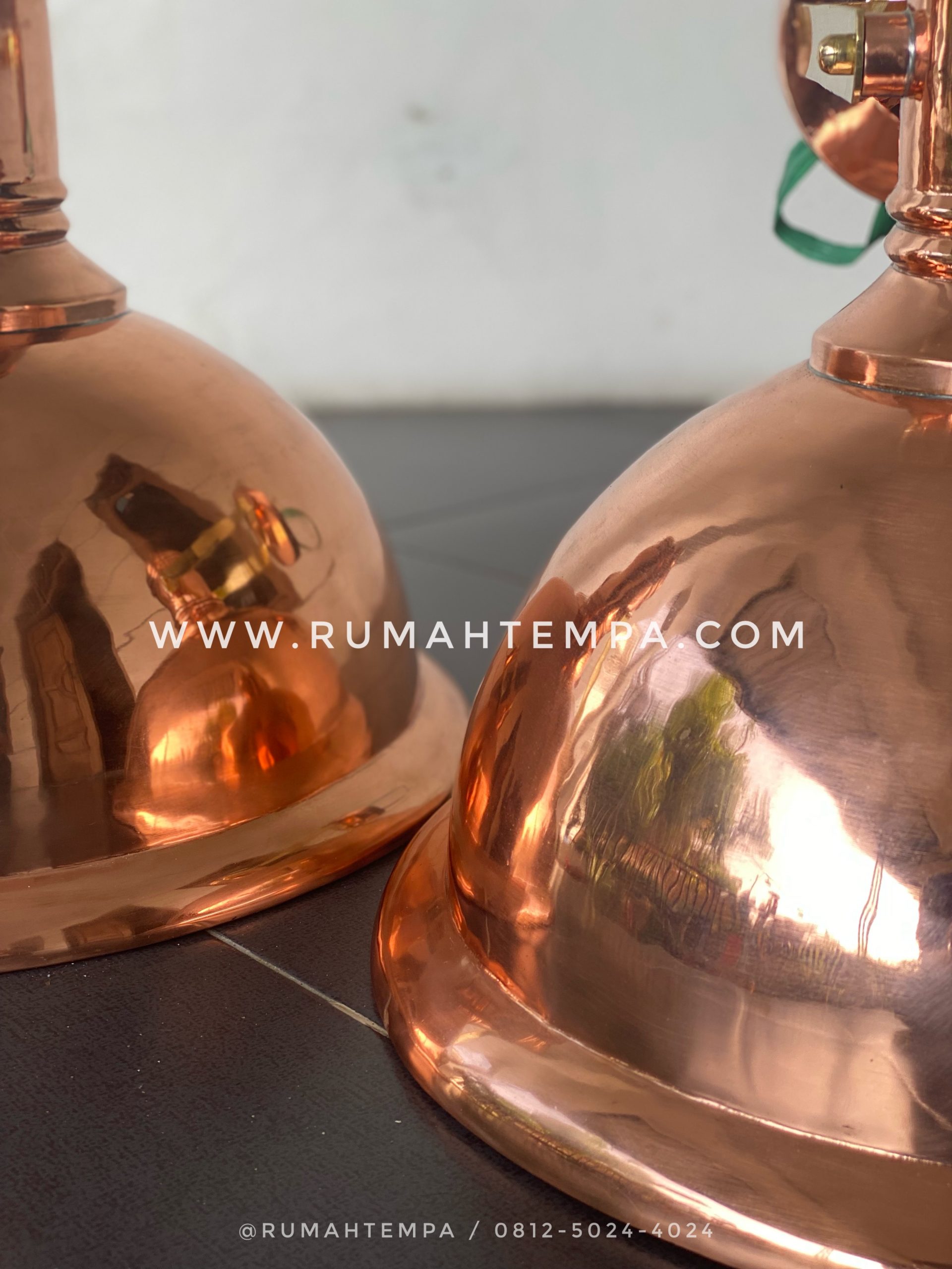 Lampu Dinding Tembaga Minimalis – Rumah Tempa