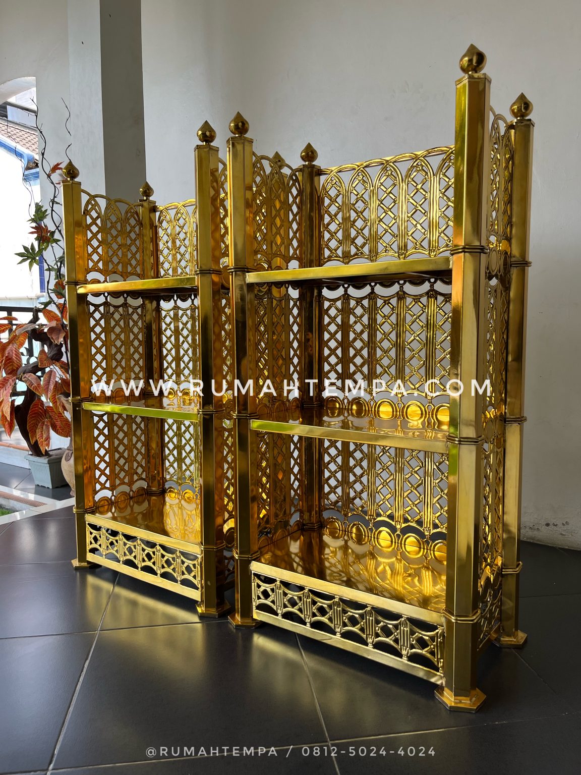 Rak Quran Masjid Nabawi – Rumah Tempa by Saputra Art