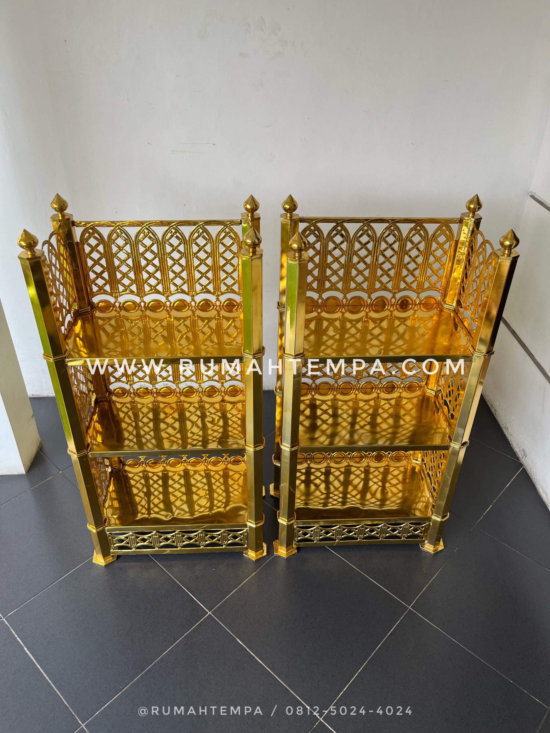 Rak Quran Masjid Nabawi – Rumah Tempa by Saputra Art