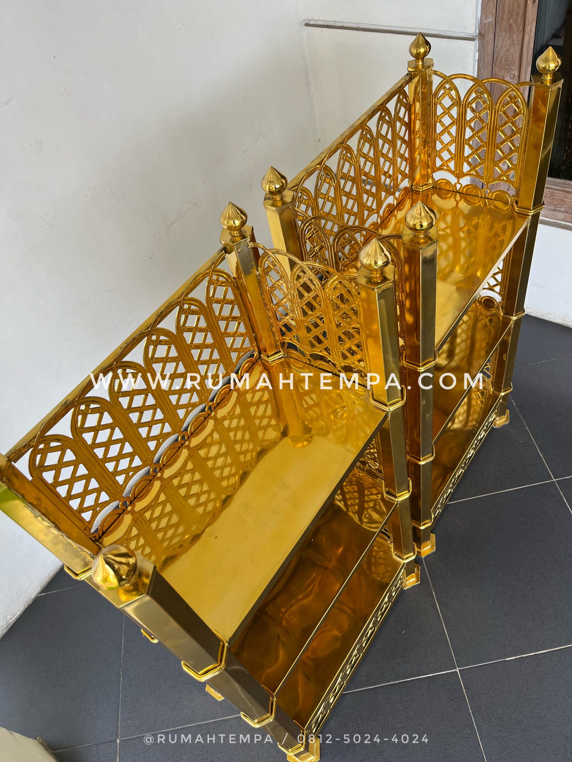 Rak Quran Masjid Nabawi – Rumah Tempa by Saputra Art