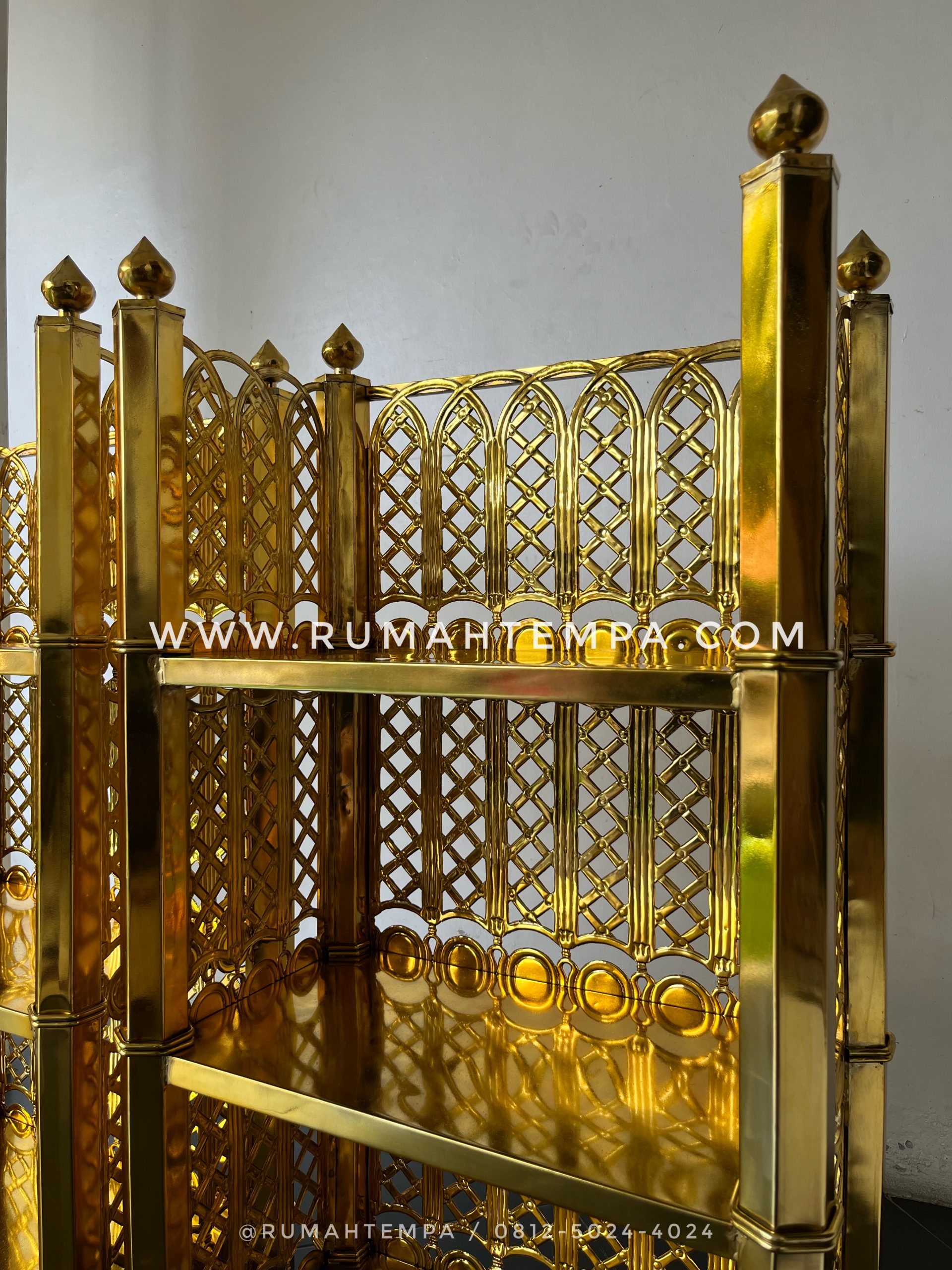 Rak Quran Masjid Nabawi – Rumah Tempa by Saputra Art