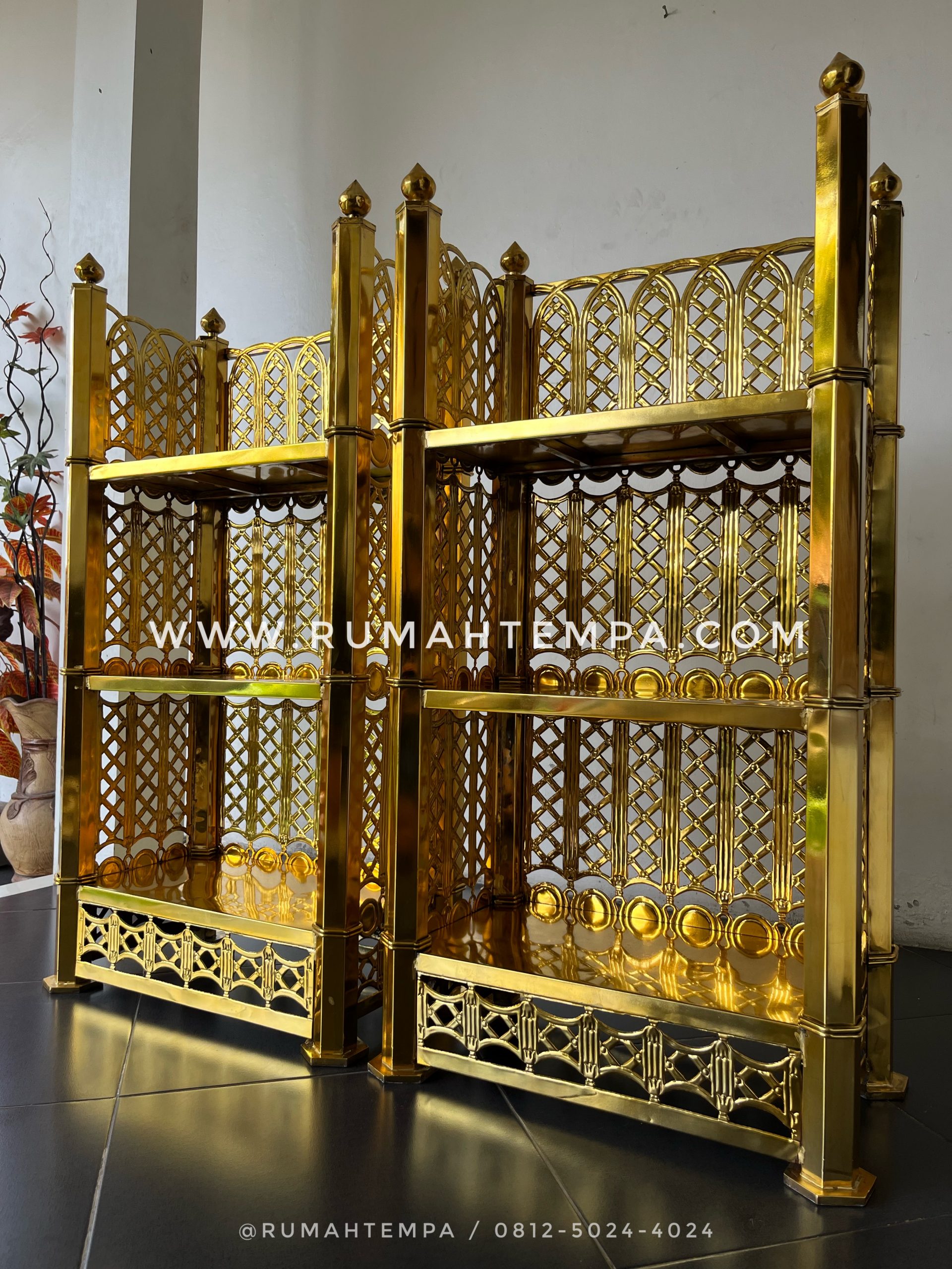 Rak Quran Masjid Nabawi – Rumah Tempa by Saputra Art