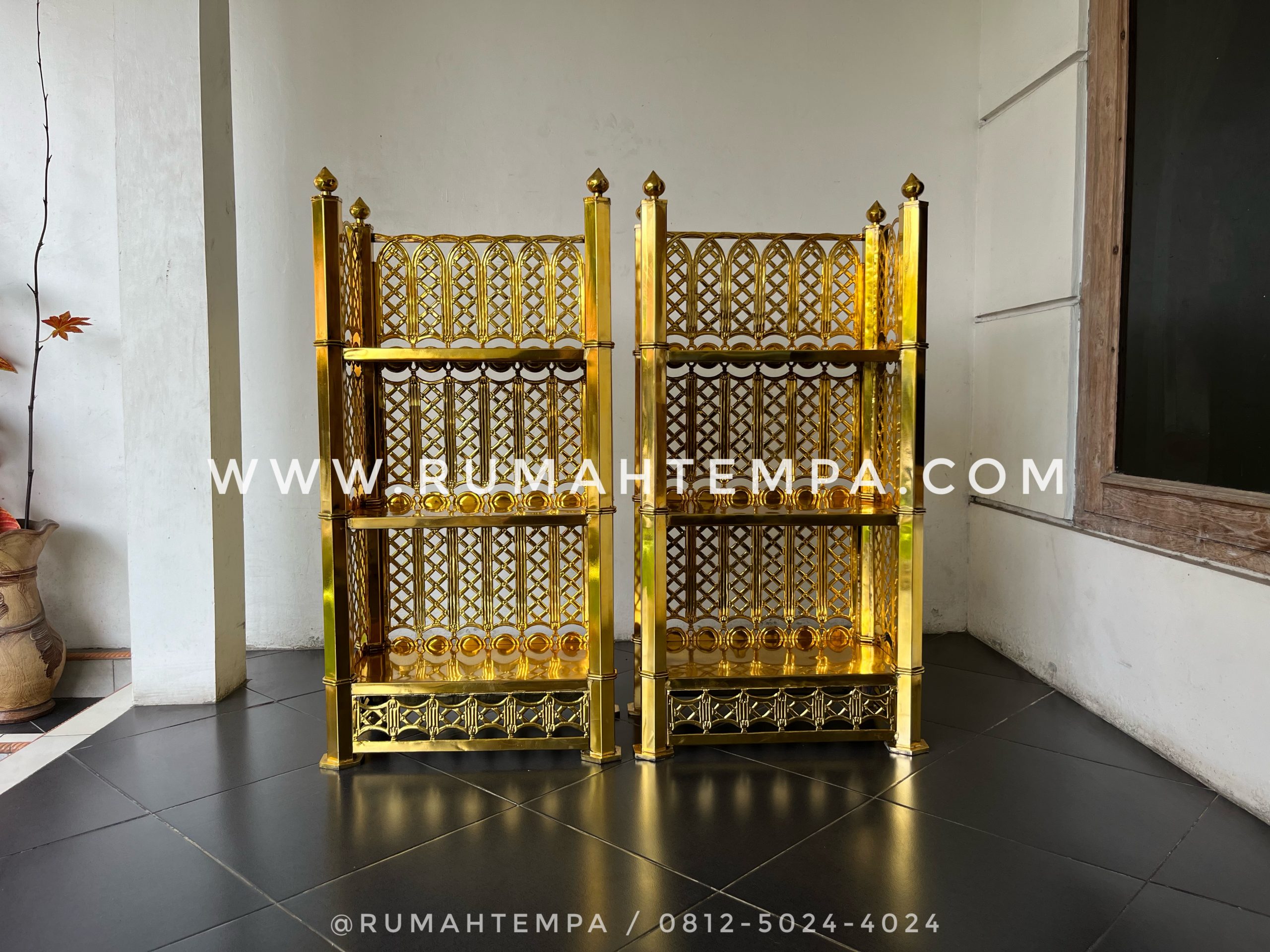 Rak Quran Masjid Nabawi – Rumah Tempa by Saputra Art