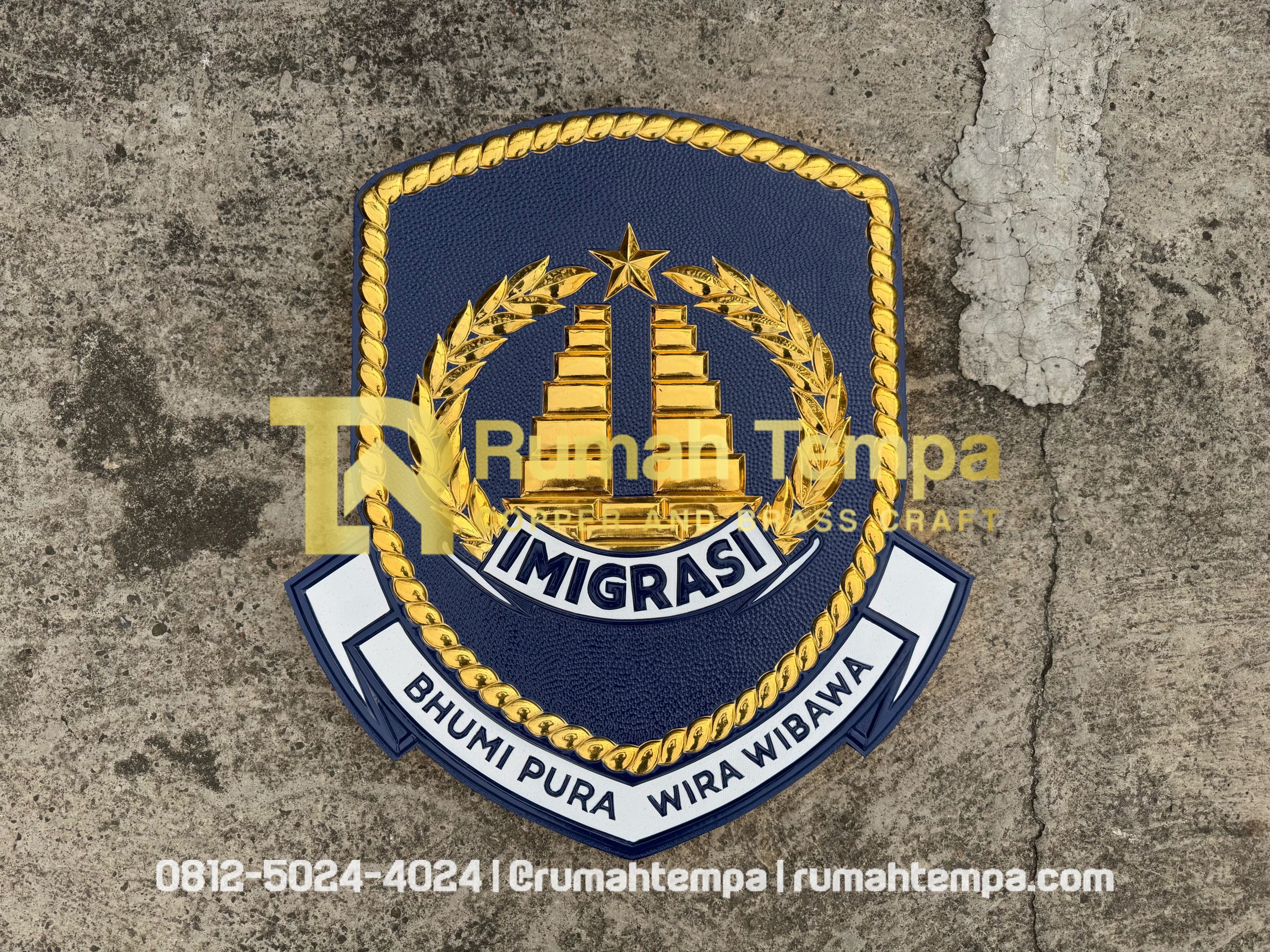 Logo Kuningan Motif Ukir – Rumah Tempa by Saputra Art
